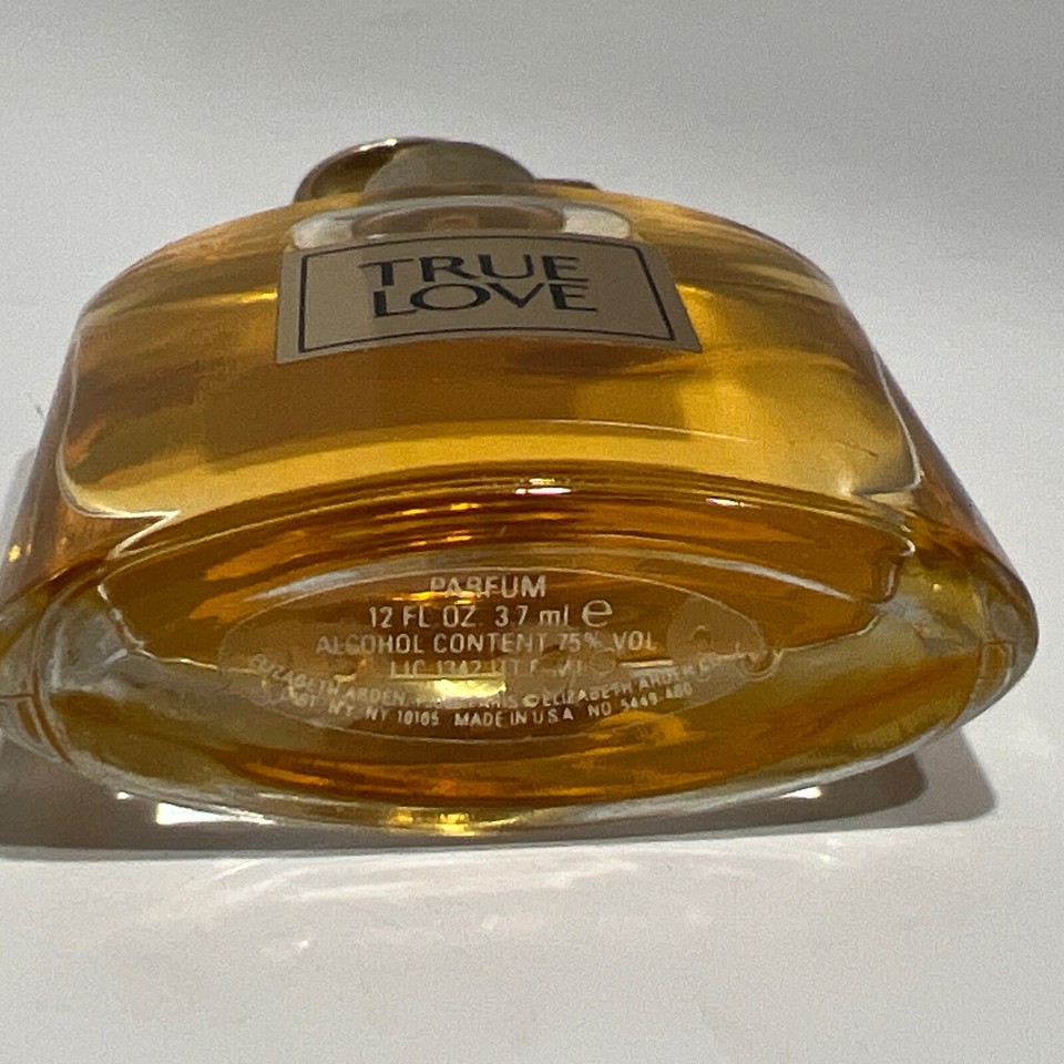 Vintage Full Miniature Elizabeth Arden True Love Glass Bottle-Lot 38 | eBay