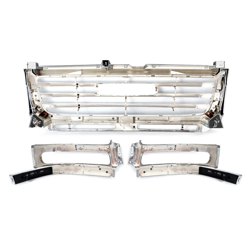 GM1200568 Chrome Grille Assembly For 2003-2007 GMC Sierra 2500 3500 HD ...