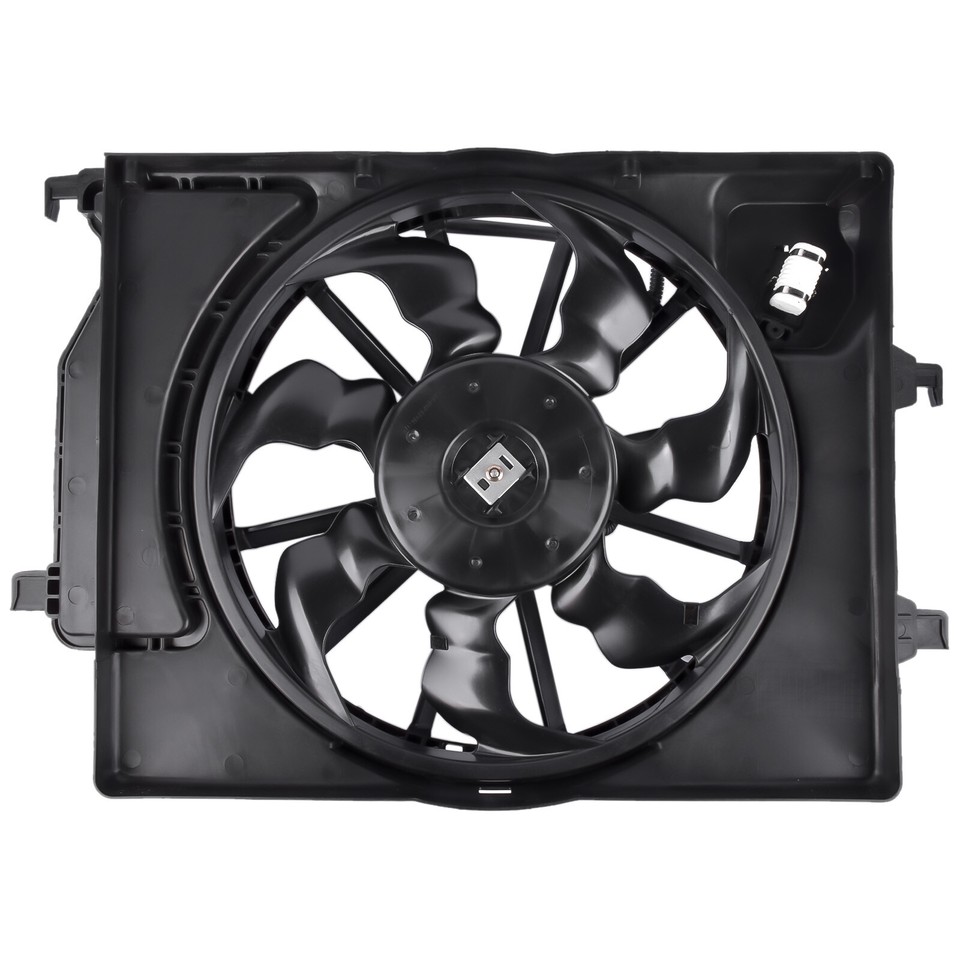 Radiator A/C AC Condenser Cooling Fan for 2018-2022 Hyundai Accent Kia ...
