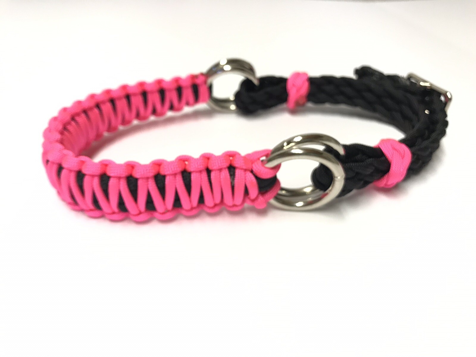 side pull hackamore attachment hot pink all size black or brown ...