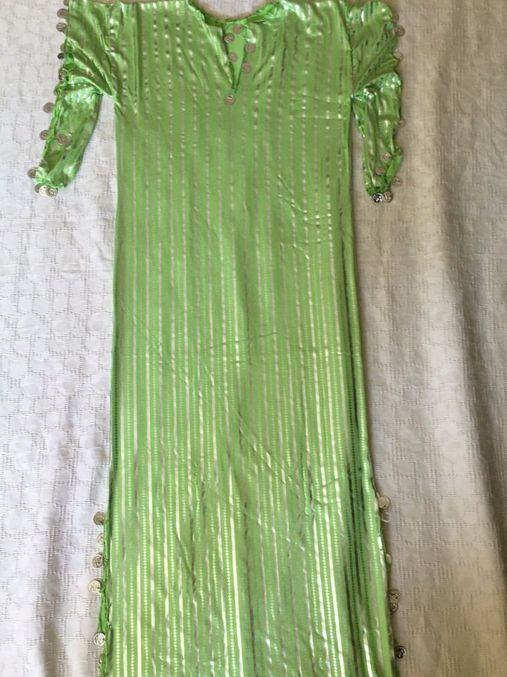 Egyptian Belly Dance Dress Saidi Costume, Baladi Galabia, Fallahi Abaya ...
