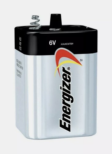 Energizer 6-Volt Spring Terminal Alkaline Lantern Battery 39800076632| eBay