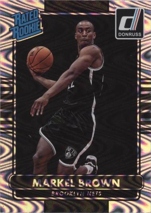 2014-15 Panini Donruss - Rated Rookies Markel Brown #239 Swirlorama (RC ...