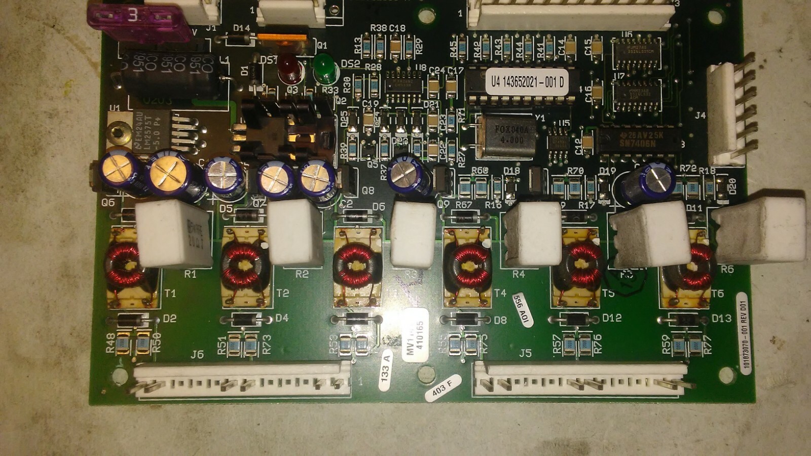 Exide Electronics 101073070-001 Rev D01 Control Board | eBay