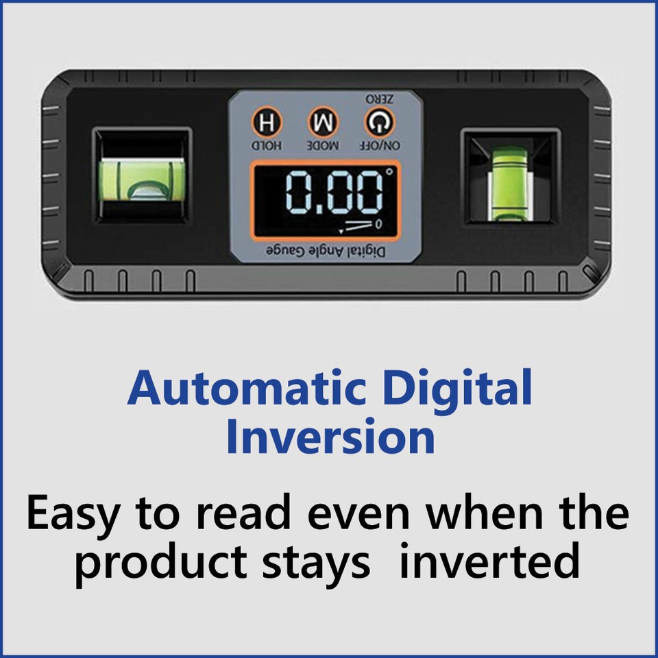6-Inch Digital Level, Angle Slope with LCD Display and Magnetic Base ...