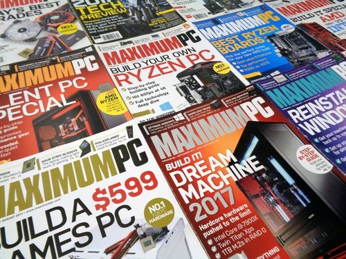 2017 Maximum PC Lot of Twelve (12) Magazines | eBay