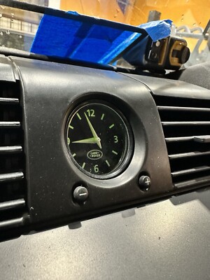 Land Rover Defender Puma Clock Lens | eBay