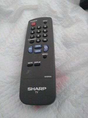 Fastshipping🇺🇲 Sharp TV Remote Control G1324SA see item description | eBay