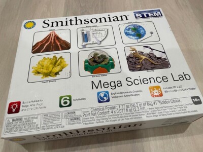 Smithsonian Mega Science Lab 6 Kit Set #49009 STEM BRAND NEW SEALED BOX ...