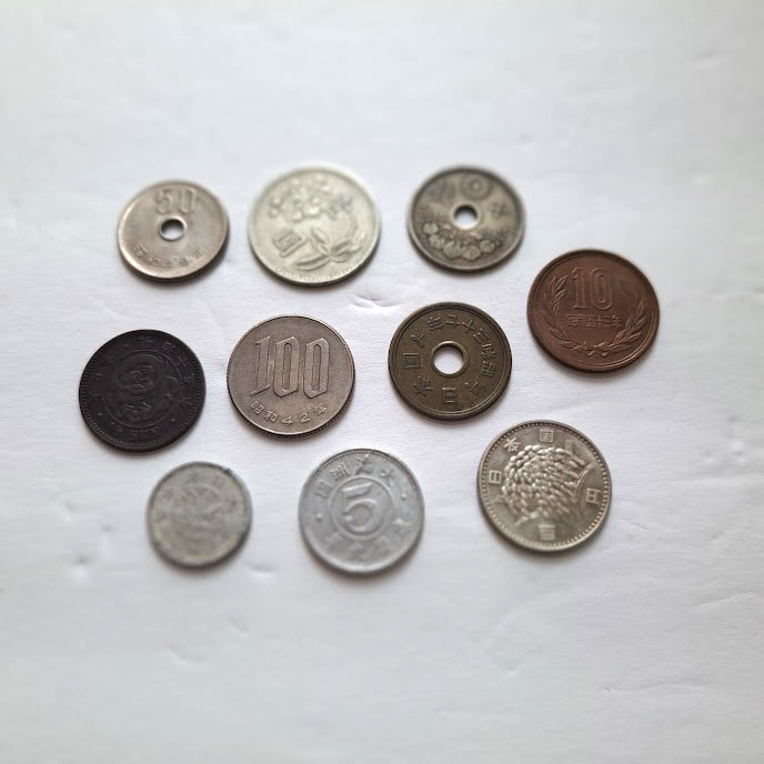 Japan Coins 1882-1973 Yen & Sen Lot of 10 | eBay