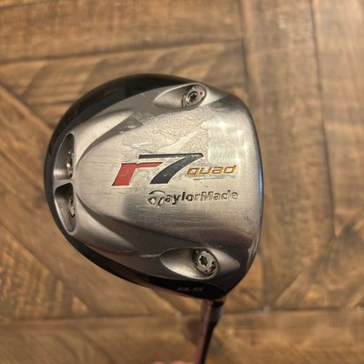 Taylormade R7 Quad 9.5 Driver Flex S RH- Low Torque- Bad Grip | eBay