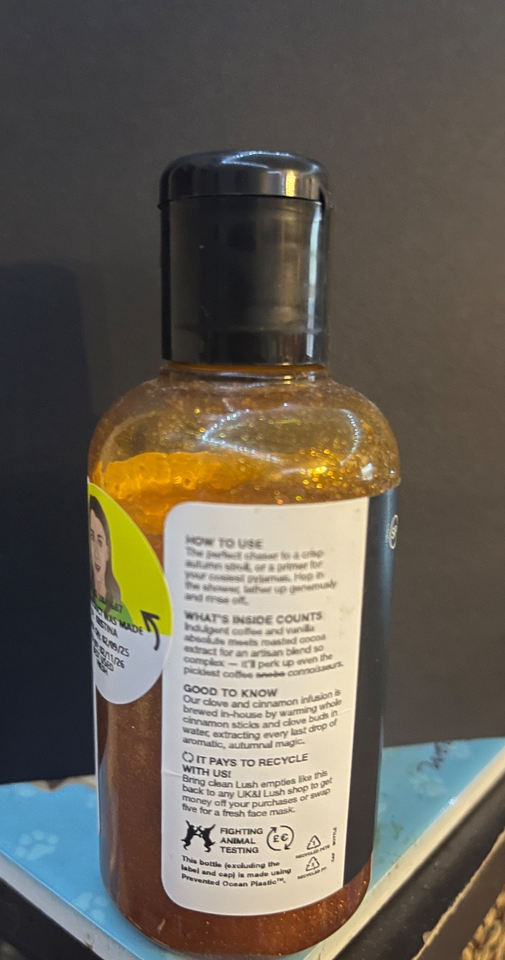 lush pumpkin spice latte shower gel | eBay UK