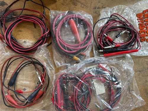 Lot Vintage Test Equipment Probes, Radio Shack , Eico , Heathkit etc ...