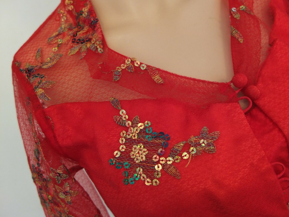 Fashion India Princess Lace Dress Size S 34 36 162 | eBay UK