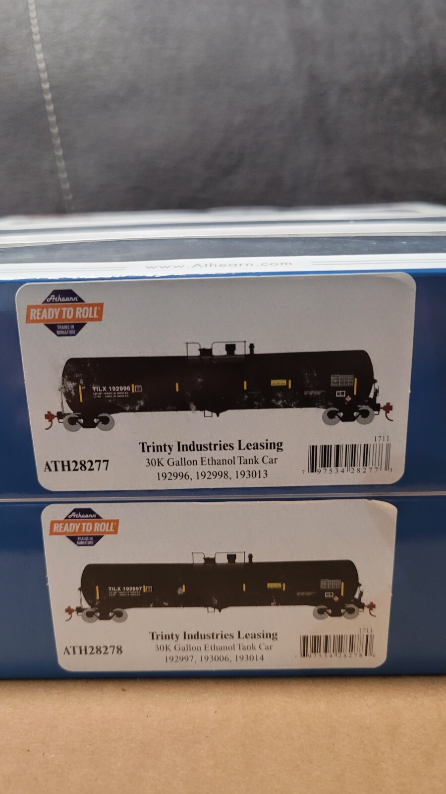 ATH 30k Ethanol Tank Cars TILX three Packs HO | eBay