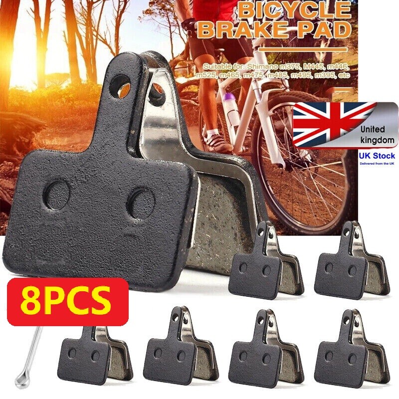 4Pairs Bicycle Brake Pads E Bike Disc Brake Pads Set Braking Pads Bike ...