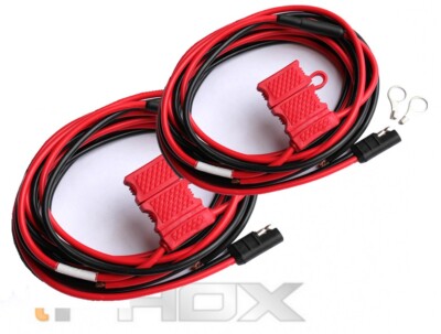 2X Power Cable 3M Motorola Mobile HKN4137 HKN9402 PM400 CDM1250 M1225 ...