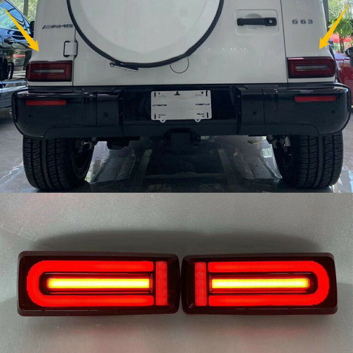 Dynamic LED Tail Lights For 2002-2018 Mercedes Benz G Class G500 G63 ...