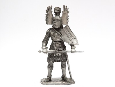 Tin 54mm Knights. Mastino 2 della Scala-ruler of verona 1:32 Pewter ...
