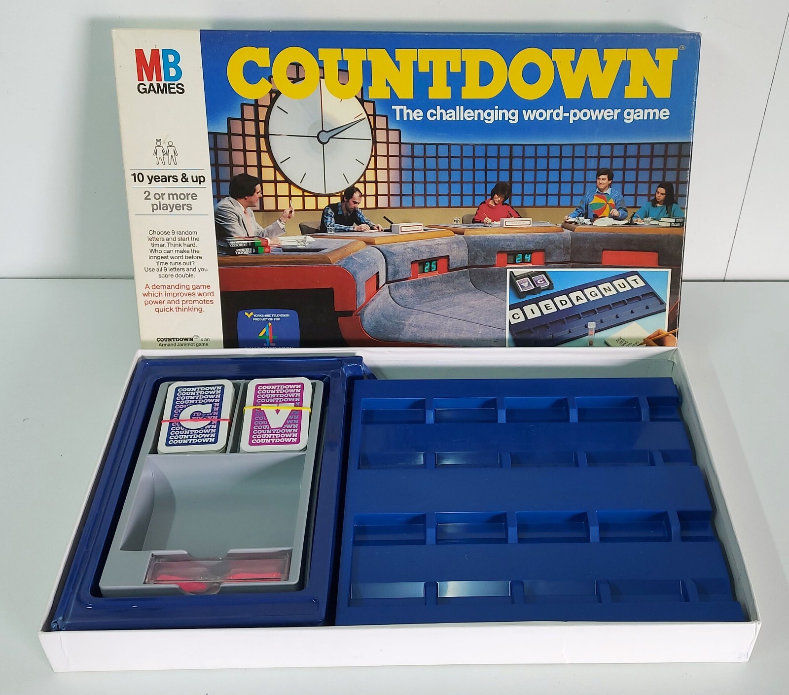 MB Countdown Board Game 1986 Complete Vintage for sale online | eBay