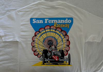 San Fernando Valley Raceway 1/4 Mile Drag Strip T-Shirt California | eBay