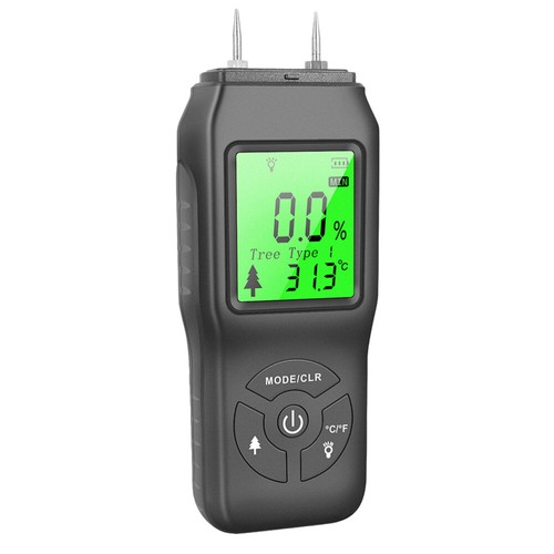 LCD Display Moisture Tester Tool for Wood and Drywall Humidity ...