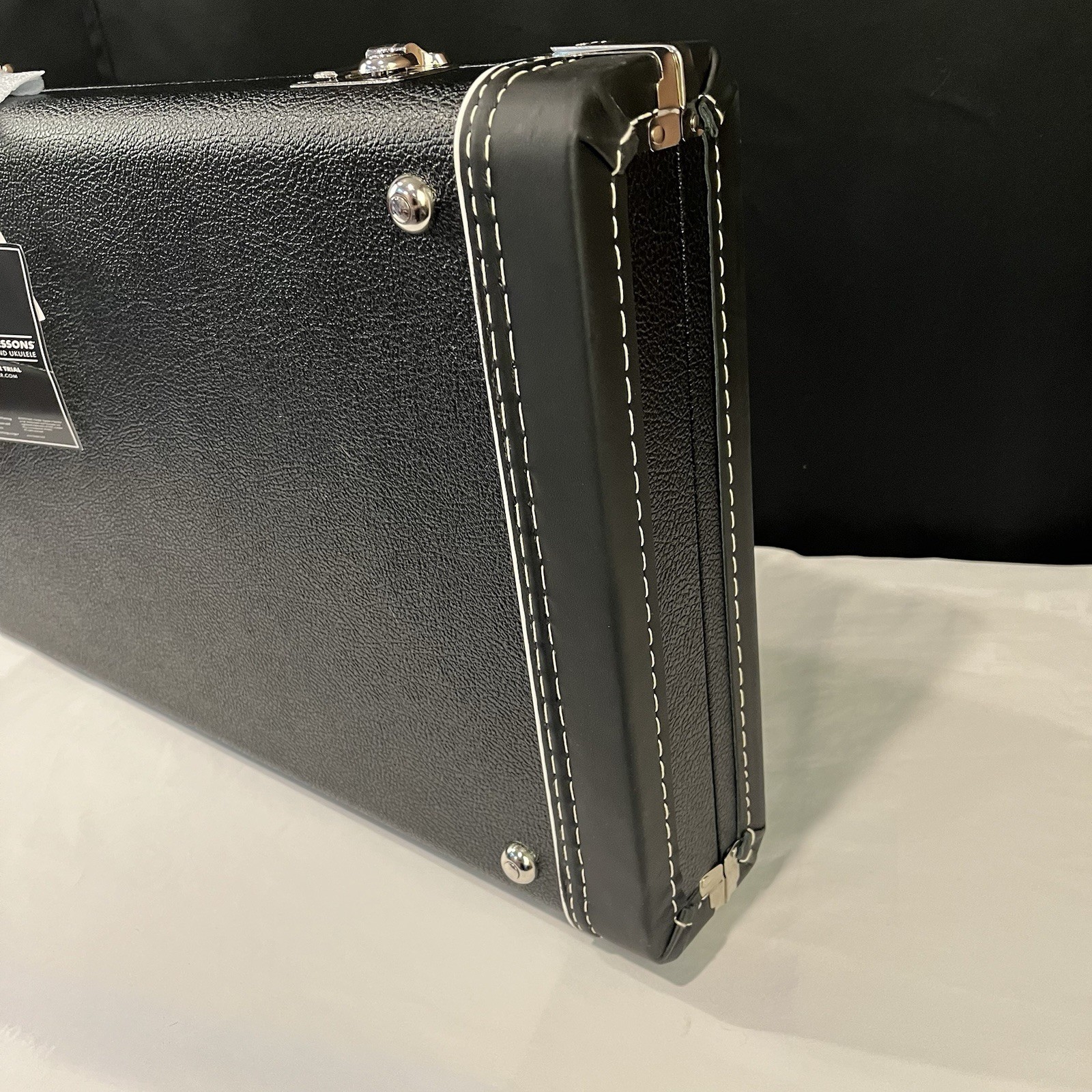 Fender Custom Shop Strat / Tele Case Black Inside & Out Wildwood Dealer ...