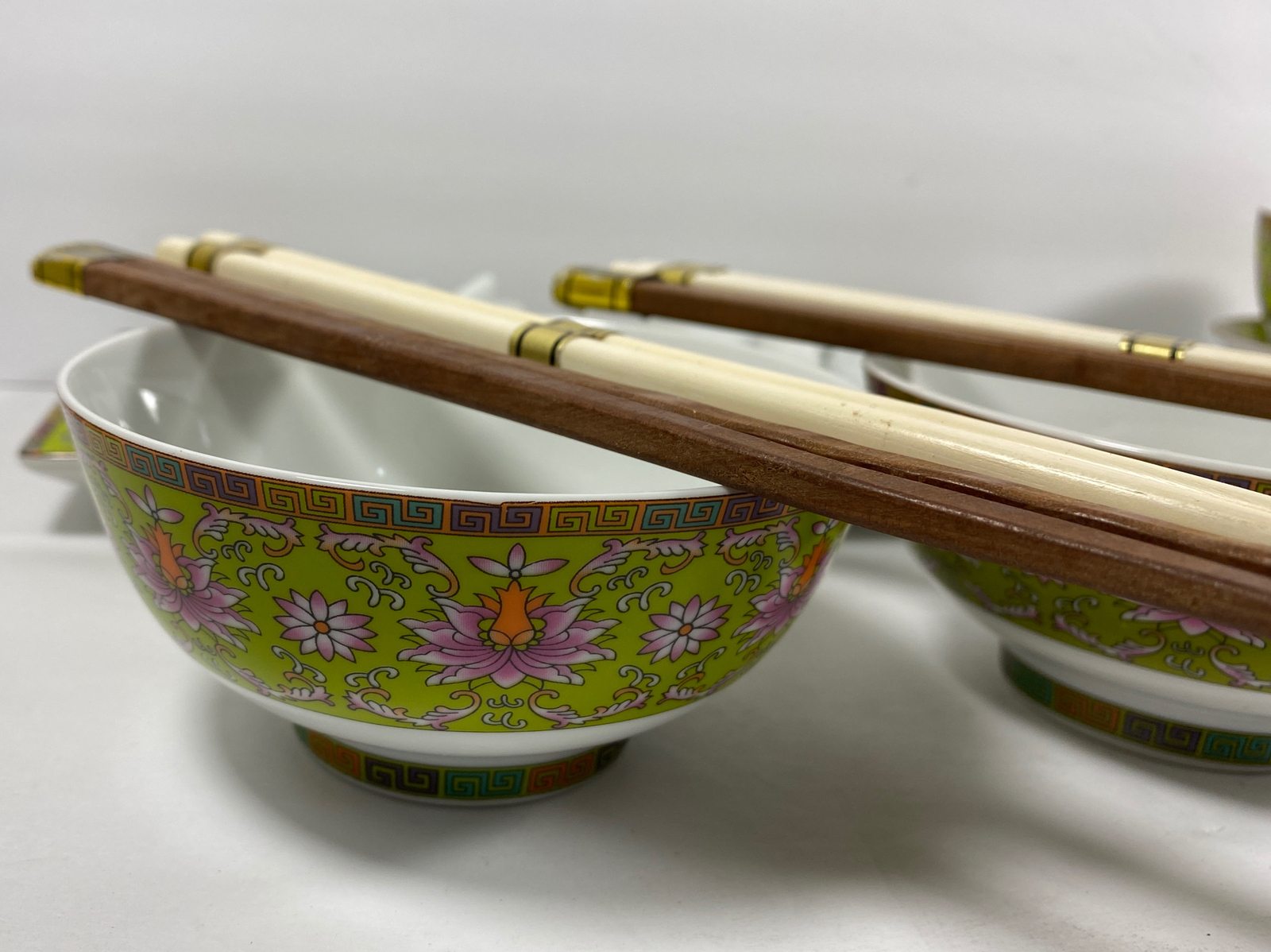 World Market Oriental Dinnerware Set Sushi Soup Chopstick Sets | eBay