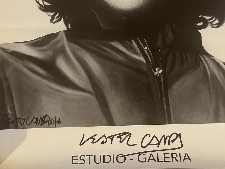 Signed Lester Campa Poster - 2016 -John Lennon / Che Guevara - Cuban ...