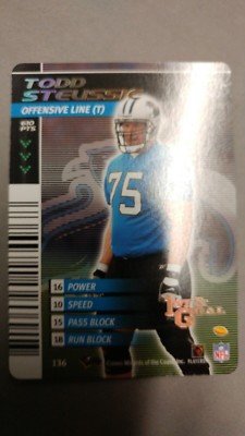 WOTC NFL SHOWDOWN TODD STEUSSIE 1ST & GOAL #136 CARD | eBay