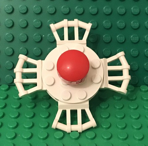 Lego Prebuilt Fidget Spinner Handheld Anti Stress Reliever Play Toy | eBay