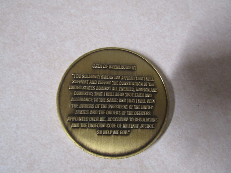 CHALLENGE COIN OLDER 603D AVIATION SUPPORT BATTALION HUNTER ARMY ...