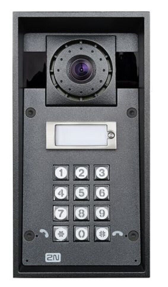 2N IP Force Outdoor Intercom with HD Camera Keypad and Speaker ...