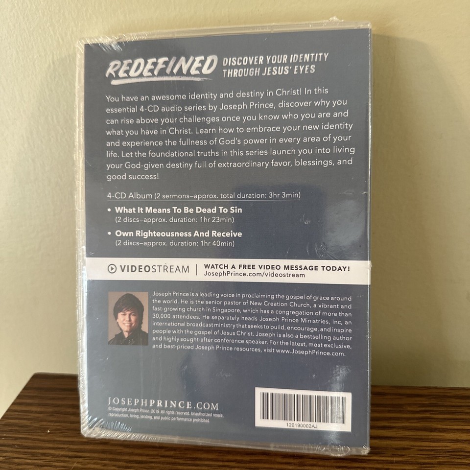 Redefined: Discover Your Identity Through Jesus' Eyes - 4-CD 2-Sermon ...