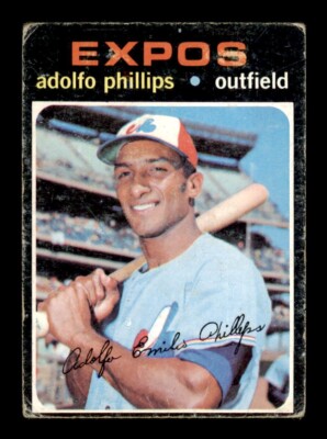 1971 Topps Baseball #418 Adolfo Phillips PR | eBay