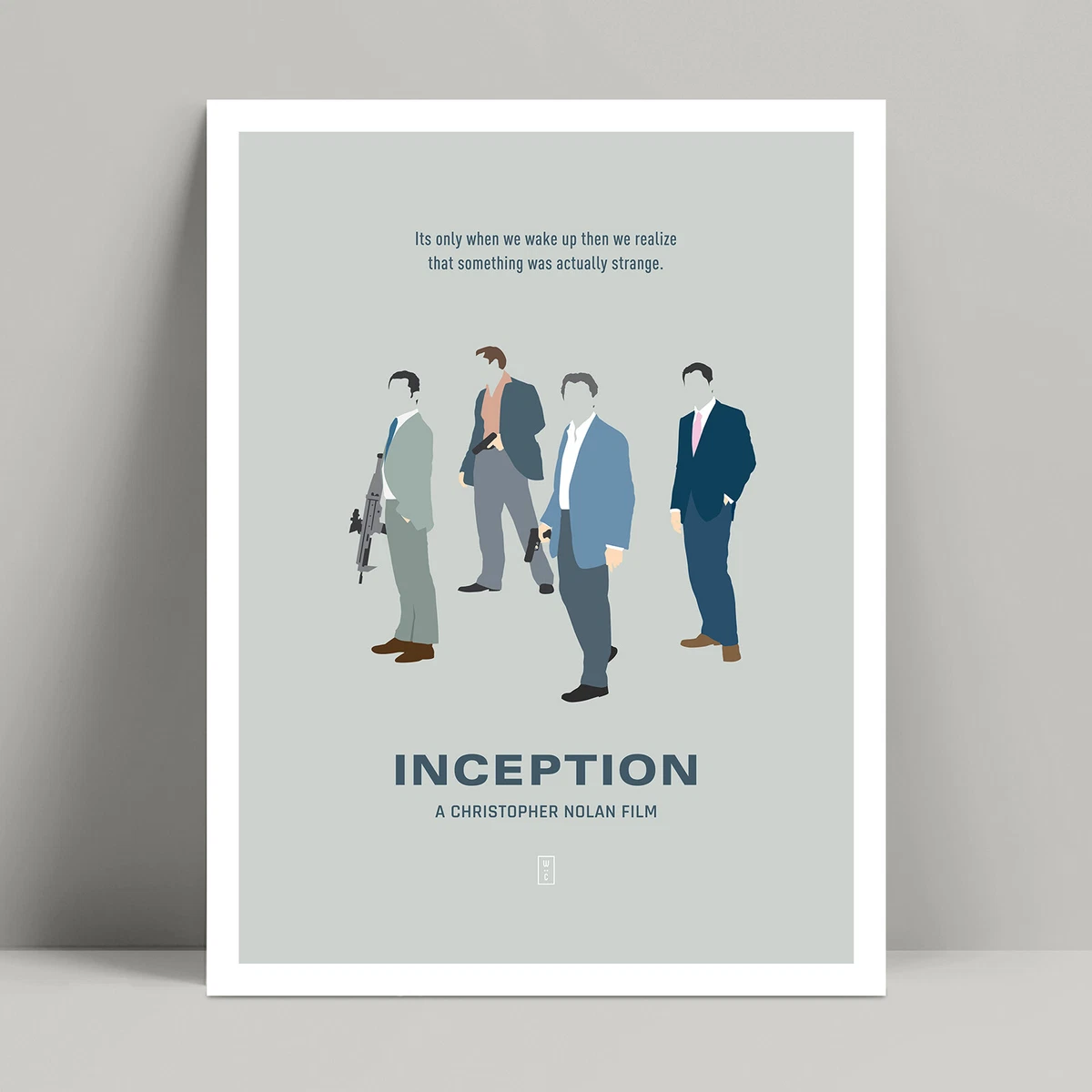 Inception Leonardo Dicaprio Poster