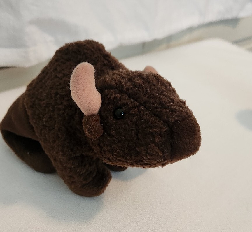 RETIRED TY BEANIE BABIES ROAM THE BISON, EXTREMELY RARE WITH ERRORS! | eBay