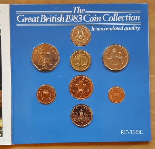 Super Rare Collectors 1983 New Pence 2p Mule Coin Set | eBay UK