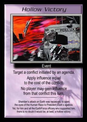 Babylon 5: Hollow Victory [Lightly Played] from set The Shadows B5 ...