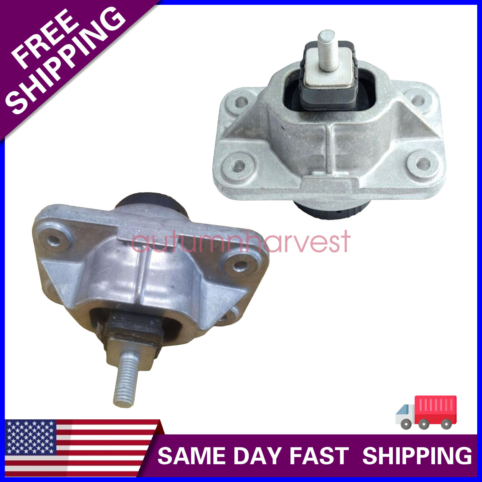 Fit Land Rover Range 3.0 5.0 V6 V8 LR054850 Left+Right Engine Mount ...