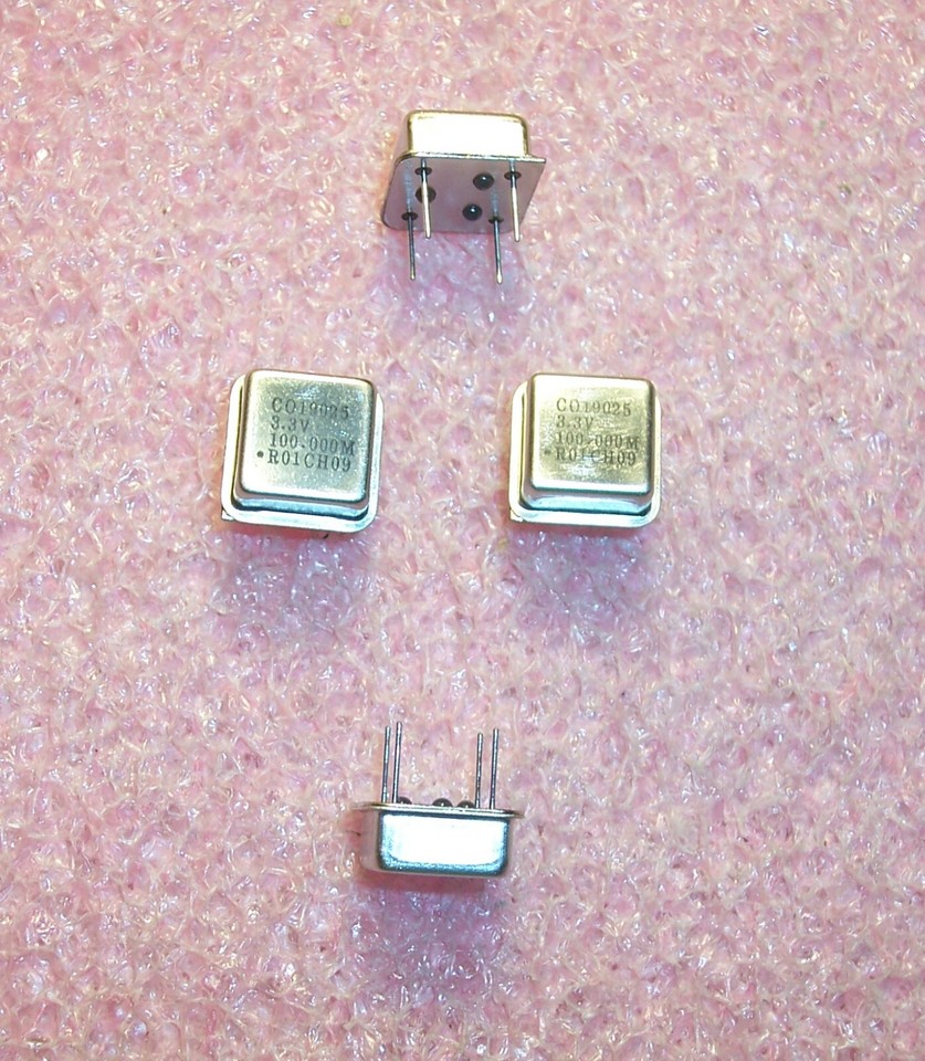 QTY(10) 100 Mhz HCMOS 3-STATE 1/2 SIZE OSCILLATORS CO19025-100.000M-3 ...