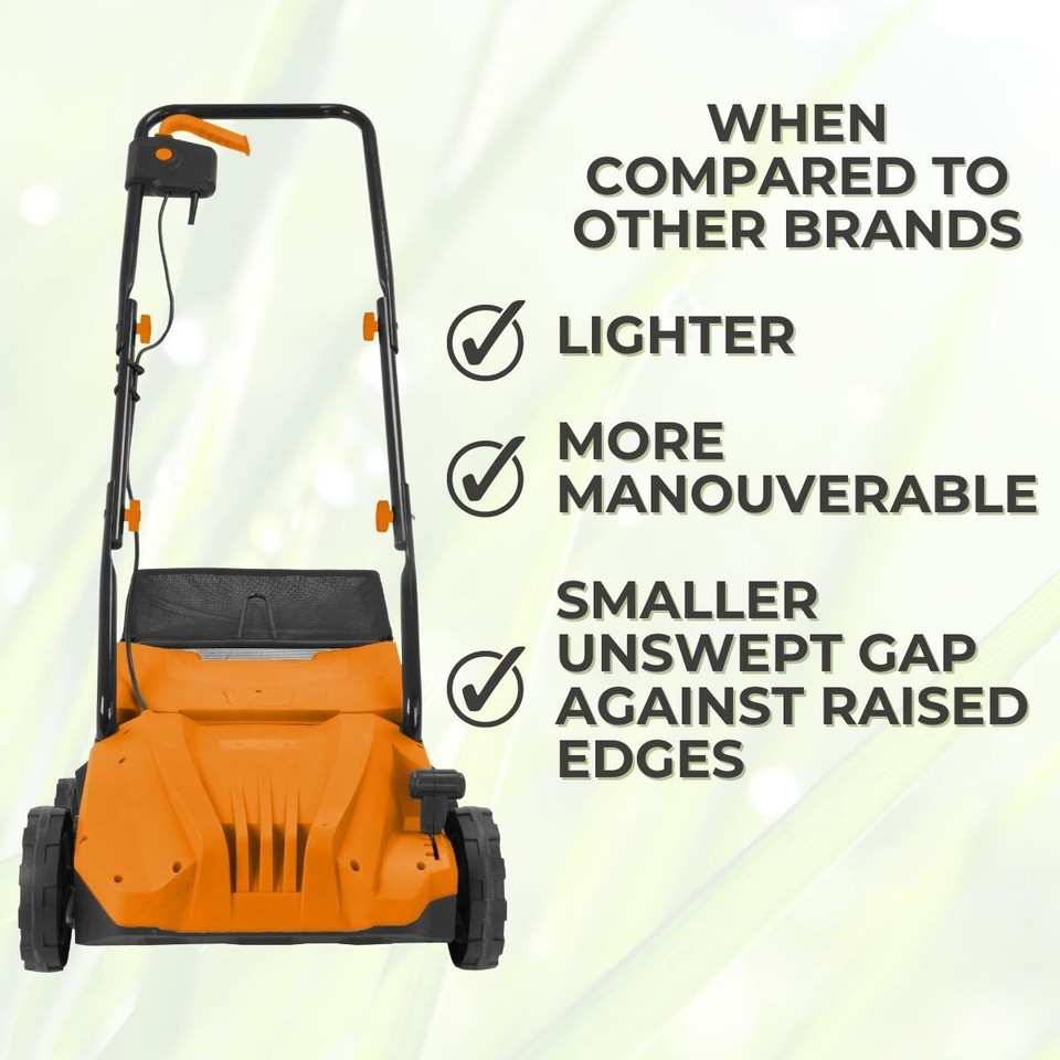 Artificial Grass Brush Electric Astro Turf Sweeper Self Propelled Power ...