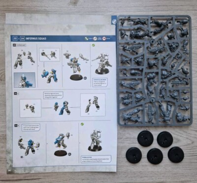 Infernus Squad 5 Models Leviathan New On Sprue Warhammer 40K Space ...