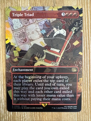 MTG - Triple Triad - Borderless - Final Fantasy - Foil - NM | eBay