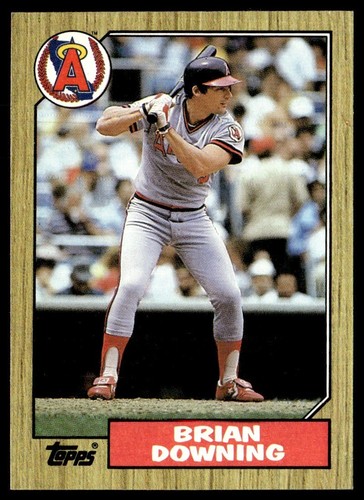 1987 Topps Brian Downing California Angels #782 | eBay