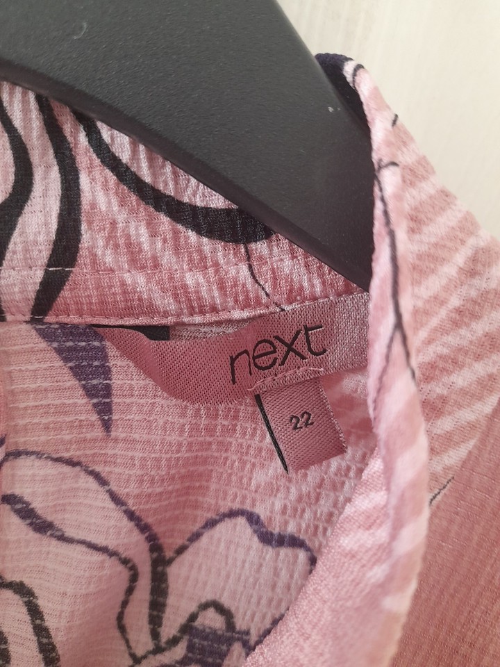 Next Plus Size Sleeveless Pink Women Top Size 22 | eBay UK