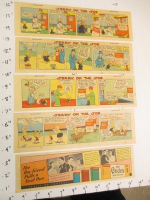 newspaper ad 1939 (5) Post Grape Nuts JERRY comic cereal box,Chiclets ...