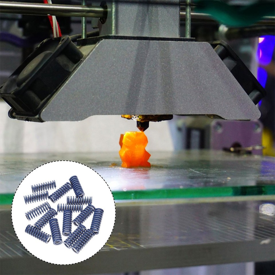 15 Pcs Compression Spring Springs Small Mini Coil Extended Compressed ...