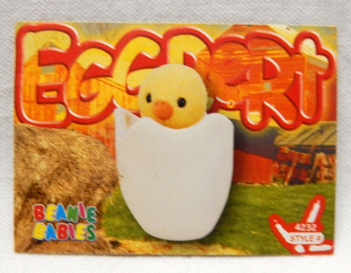 Beanie Babies Card 178 Eggbert The Baby Chick | eBay