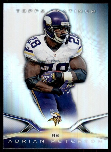 2014 Topps Platinum. Adrian Peterson B Football Cards #32 | eBay